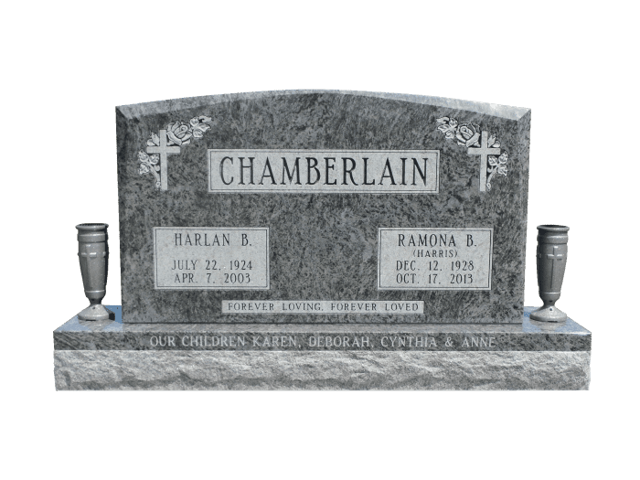 Upright-Chamberlain, Harlan, Ramona - Nashua Monument Works